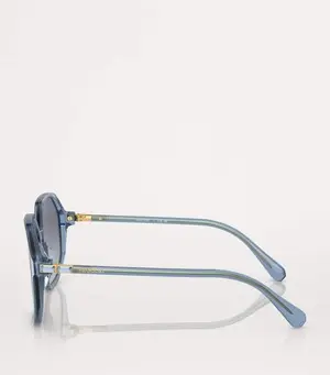 SWAROVSKI Oversized Sk6003 Sunglasses - Blue