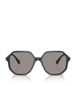 SWAROVSKI Oversized SK6003 Sunglasses Green