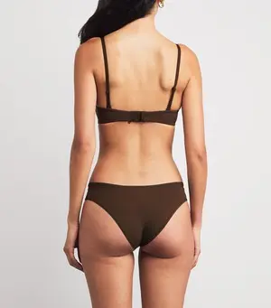 SKIMS Ultimate Push-up Plunge Bra - Brown