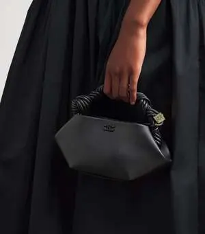 GANNI Bou Top-handle Bag - Black