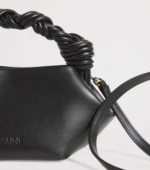 GANNI Bou Top-handle Bag - Black