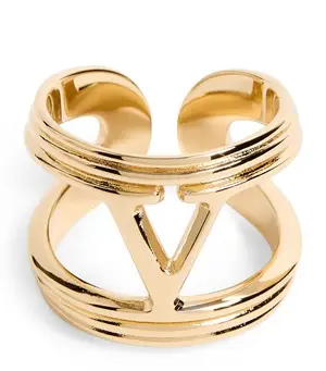 Valentino Garavani Vlogo Signature Ring - Gold