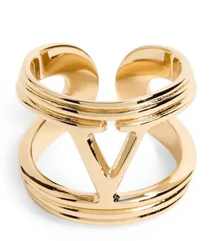 Valentino Garavani Vlogo Signature Ring - Gold