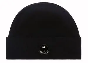 Moncler X Palm Angels Checks Beanie - Black/white