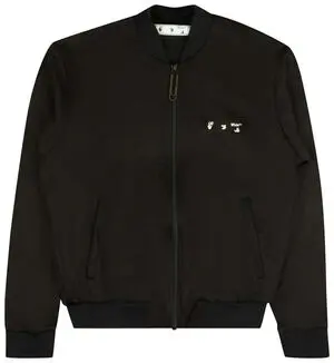 Off-White Off Tracktop Jacketin - Black/white