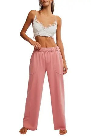 Free People Lounge Pants - Rose Dawn