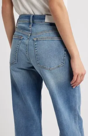 RE/DONE Comfort Stretch Mid-rise Wide-leg Jeans