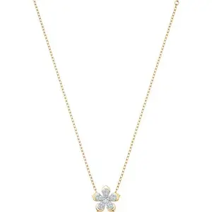 Sara Weinstock Lierre Diamond Pavé Flower Pendant Necklace - Yellow Gold/diamond