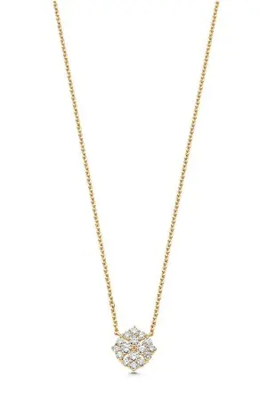 Sara Weinstock Flora Diamond Pendant Necklace - Yellow Gold