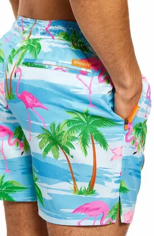 Opposuits Flaminguy Stretch Swim Trunks