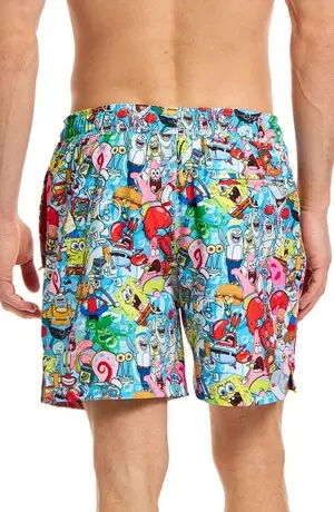 Opposuits Printed Stretch Swim Trunks - Miscellaneous