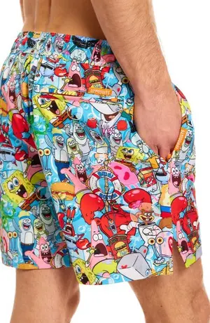 Opposuits Printed Stretch Swim Trunks - Miscellaneous