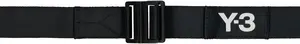 Y3 Y-3 Classic Logo Belt - Black