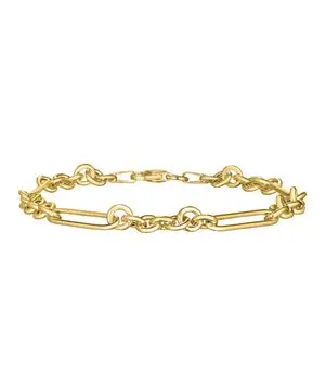 Ring Concierge Mixed Link Chain Bracelet - One-color