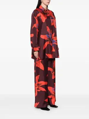 Alexander McQueen Floral-print Shirt