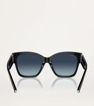 Tiffany & Co. Acetate Square Sunglasses - Black