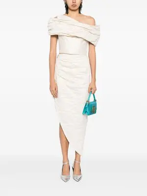 Maticevski Cologne Draped Skirt