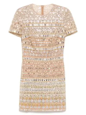 Elie Saab Bead-embroidered Dress