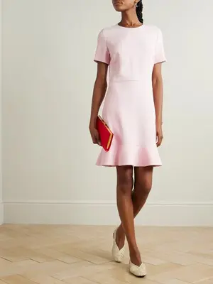 Stella McCartney Ruffled Cady Mini Dress