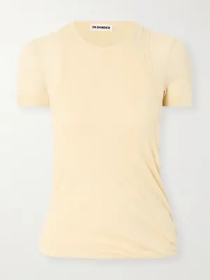 Jil Sander Cut Out Tops