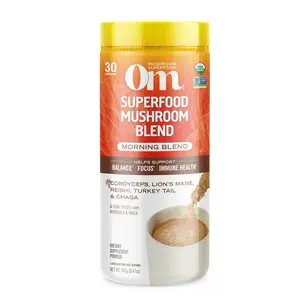 OM MUSHROOM Morning Energy Blend Powder 240 Grams - One-color