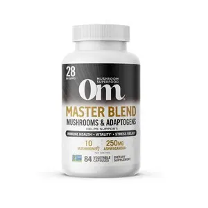 OM MUSHROOM Master Blend Capsule 80 Capsules - One-color