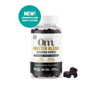 OM MUSHROOM Master Blend Mushroom Gummies 56 Gummies - One-color