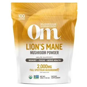 OM MUSHROOM Lion's Mane 200 Grams - One-color