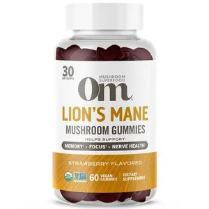 OM MUSHROOM Lion's Mane Mushroom Gummies 60 Gummies - One-color