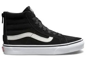 VANS Sk8-hi Slim Zip High-top Sneakers - Black