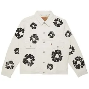 DENIM TEARS Type Ii All Over Wreath Jacket - White