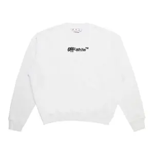 Off-White Logo Printed Long-sleeve Sweatshirt