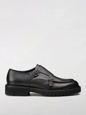 DOUCAL'S Doucal's Brogue Shoes With Buckle Detailing Graphite