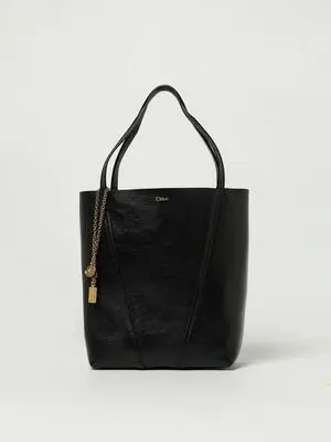 Chloé Spin Tote Bag - Black