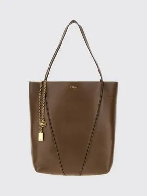 Chloé Spin Tote Bag - Camel