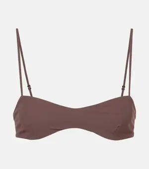 Faithfull The Brand Evora Bikini Top - Brown