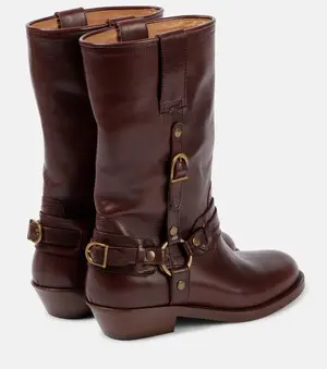 Isabel Marant Étoile Heiko Leather Ankle Boots - Brown