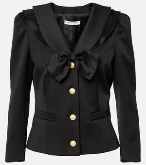 Alessandra Rich Button Detailed Jackets For Women