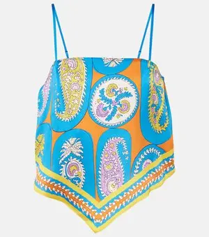 ALEMAIS Alémais Flores Printed Top - Multicoloured