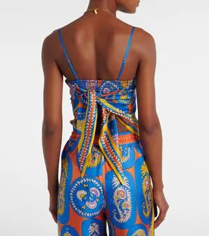 ALEMAIS Alémais Flores Printed Top - Multicoloured