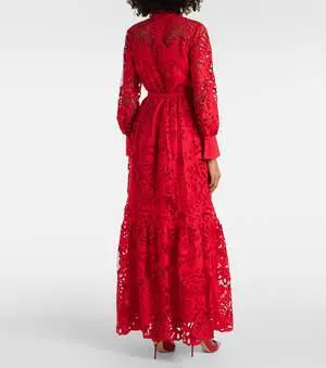 SELF-PORTRAIT Cotton Lace Gown