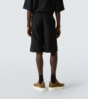 Alexander McQueen Skull Bermuda Shorts