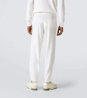 ALLUDE Wool And Cashmere Sweatpants