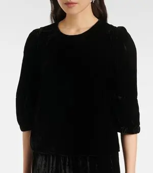 Velvet By Graham & Spencer Nancy Top - Black