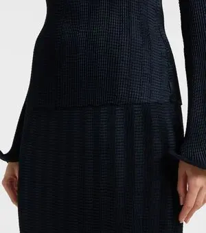 Simkhai Carys Knitted Top - Black