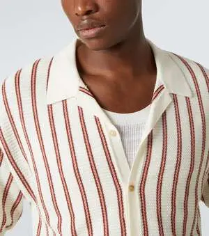 King & Tuckfield Striped Wool Shirt