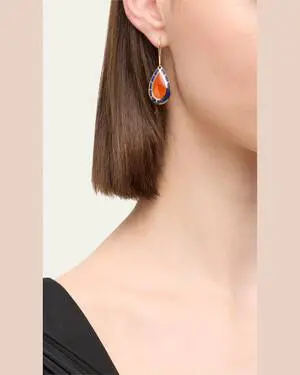 JAN LESLIE Teardrop Dangle Earrings