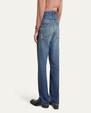 Saint Laurent High-waist Baggy Jeans