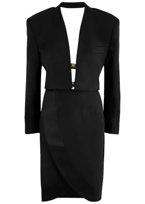 BETTTER Agnelli Open-back Wool Dress