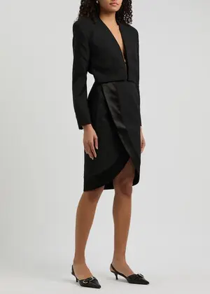 BETTTER Agnelli Open-back Wool Dress